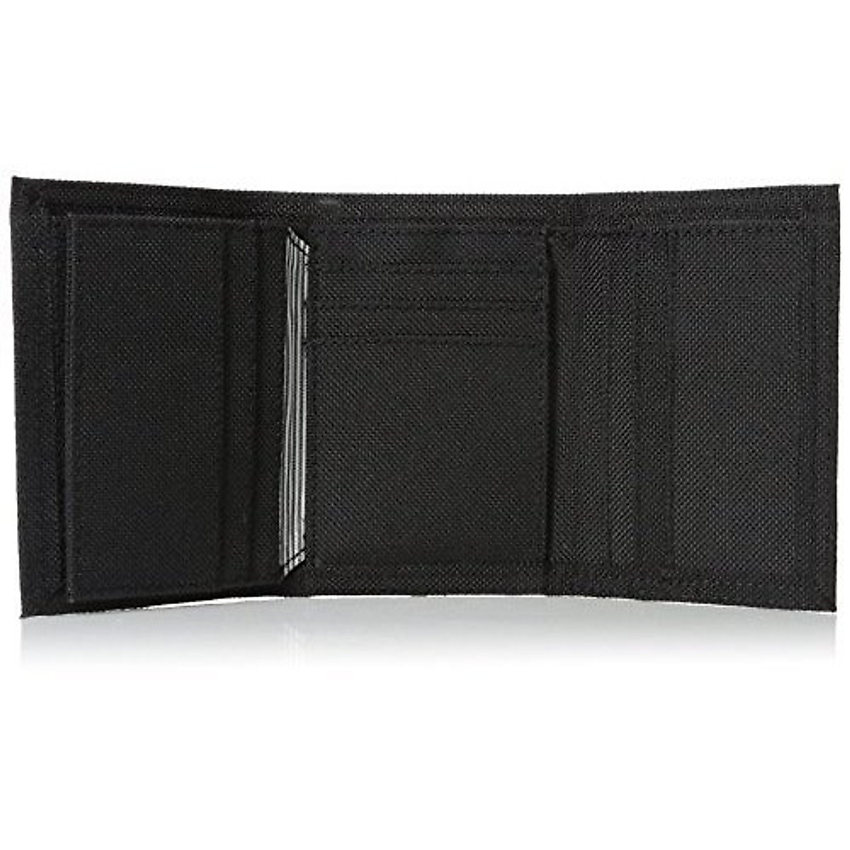 Timberland mens Trifold Nylon Wallet, Black, One Size