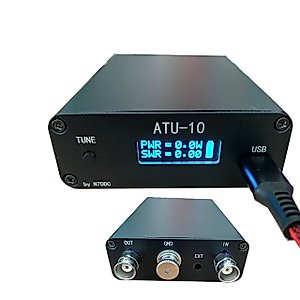 ATU-100 Tyny Version ATU-10 QRP Automatic Antenna Tuner 1.6 Version by N7DDC