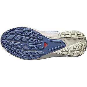 Salomon Women's Impulse W Trail Running Shoe, White/Rainy Day/Purple Heather, 6