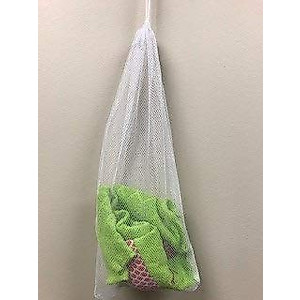 WashEZE Drawstring Lingerie Laundry Wash bags Set of 4 Perfect for Cloth Masks, Delicates, Garments, Blouses, Sweaters, Bras, Baby Clothes and Socks