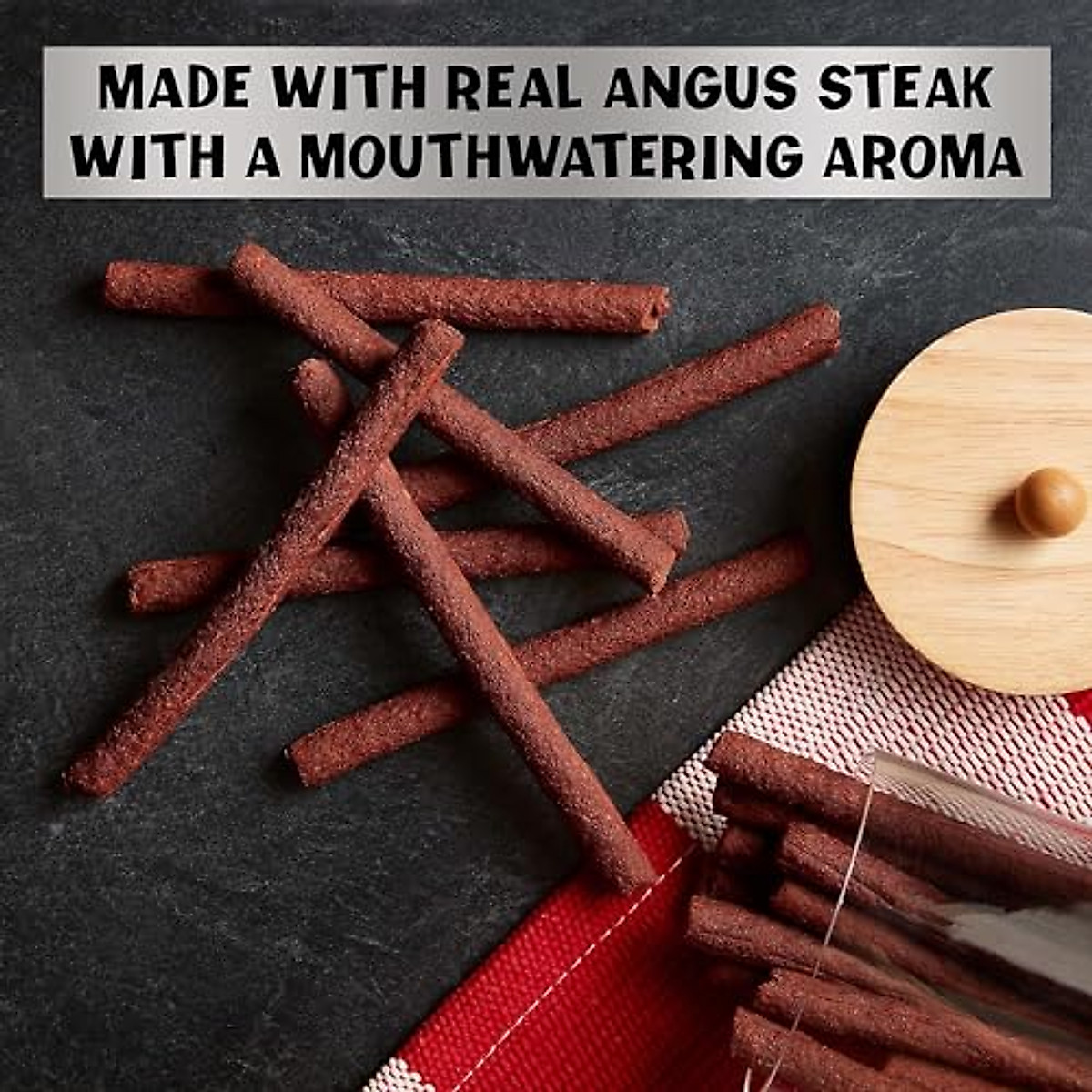 Pup-Peroni Prime Rib Flavor Dog Treats, Made with Real Steak, 22.5 Ounce Bag