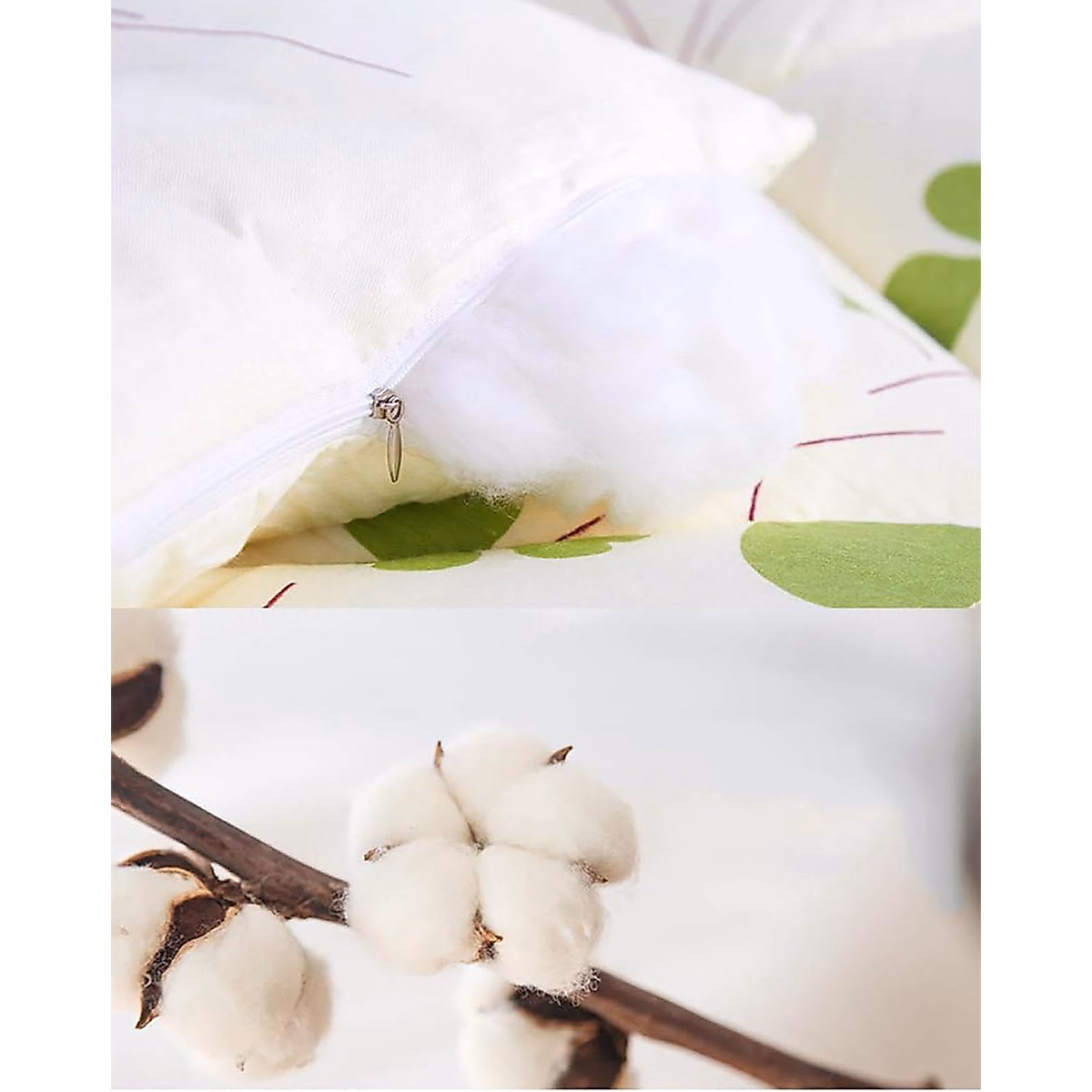 SORECI Soft and Fluffy Round Mattress Topper - Quilted Comfort Pad with 100% Thick Cotton Fill for Healthy Kids Sleeping - Removable and Reversible,3.5kg-Diameter200cm(79inch)