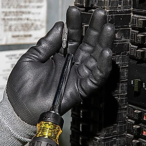 Klein Tools 32305 Multi-bit Ratcheting Screwdriver, 15-in-1 Tool with Phillips, Slotted, Square, Torx and Combo Bits and 1/4-Inch Nut Driver