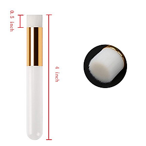 Ruwado 2 Pcs Eyelash Cleaning Brushes Extension Makeup Deep Cleaning Cosmetic Peel Off Blackhead Removal Tool for Nose Eyelash Extensions Lash Shampoo Cleanser