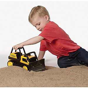 Tonka Steel Bulldozer Vehicle, Yellow