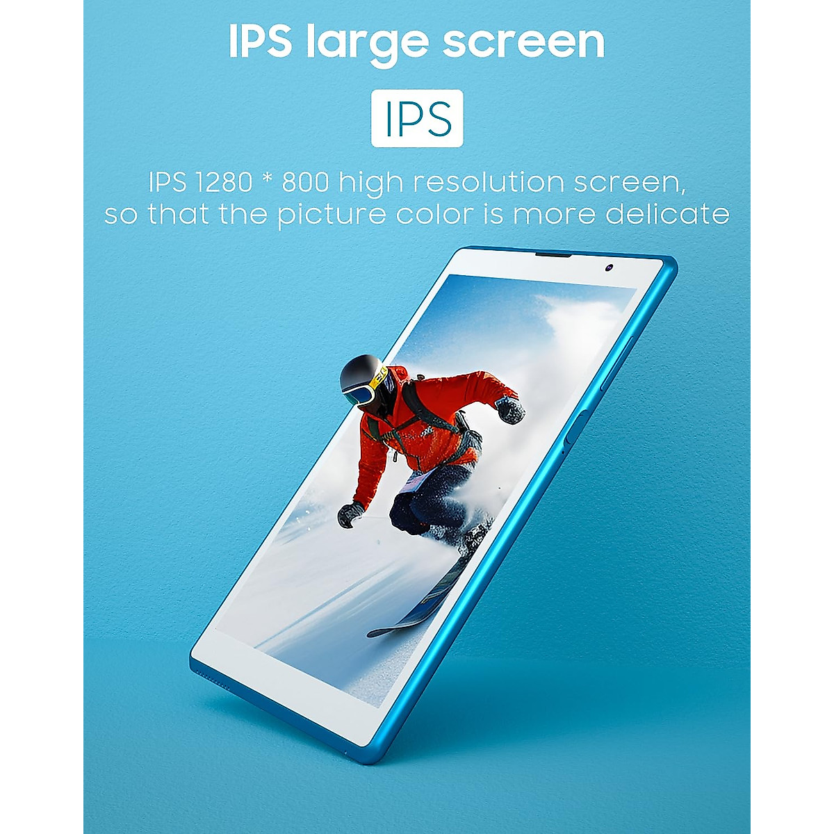 COOPERS Tablet Android 11 Tablets, 8 inch Tablet 2GB RAM, 32GB ROM Support 512GB Expand Computer Tablet PC, Quad-Core Processor, IPS Touch Screen, 2+5MP Dual Camera, 4300mah Battery, WiFi Tableta