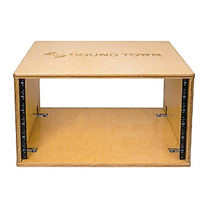 Sound Town 6U Studio Equipment Rack with Baltic Birch Plywood (SDRK-6)