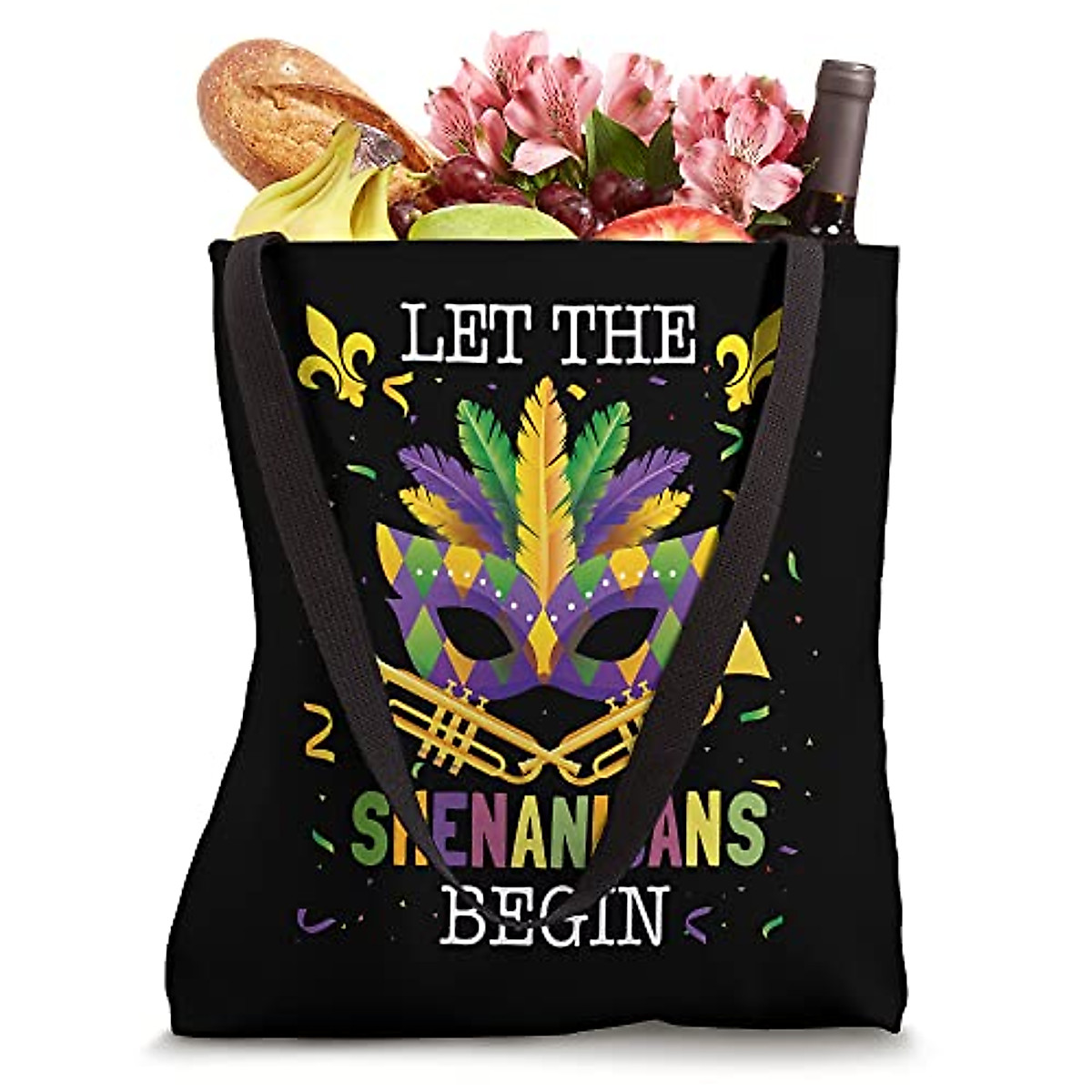 Let The Shenanigans Begin | Mardi Gras Tote Bag