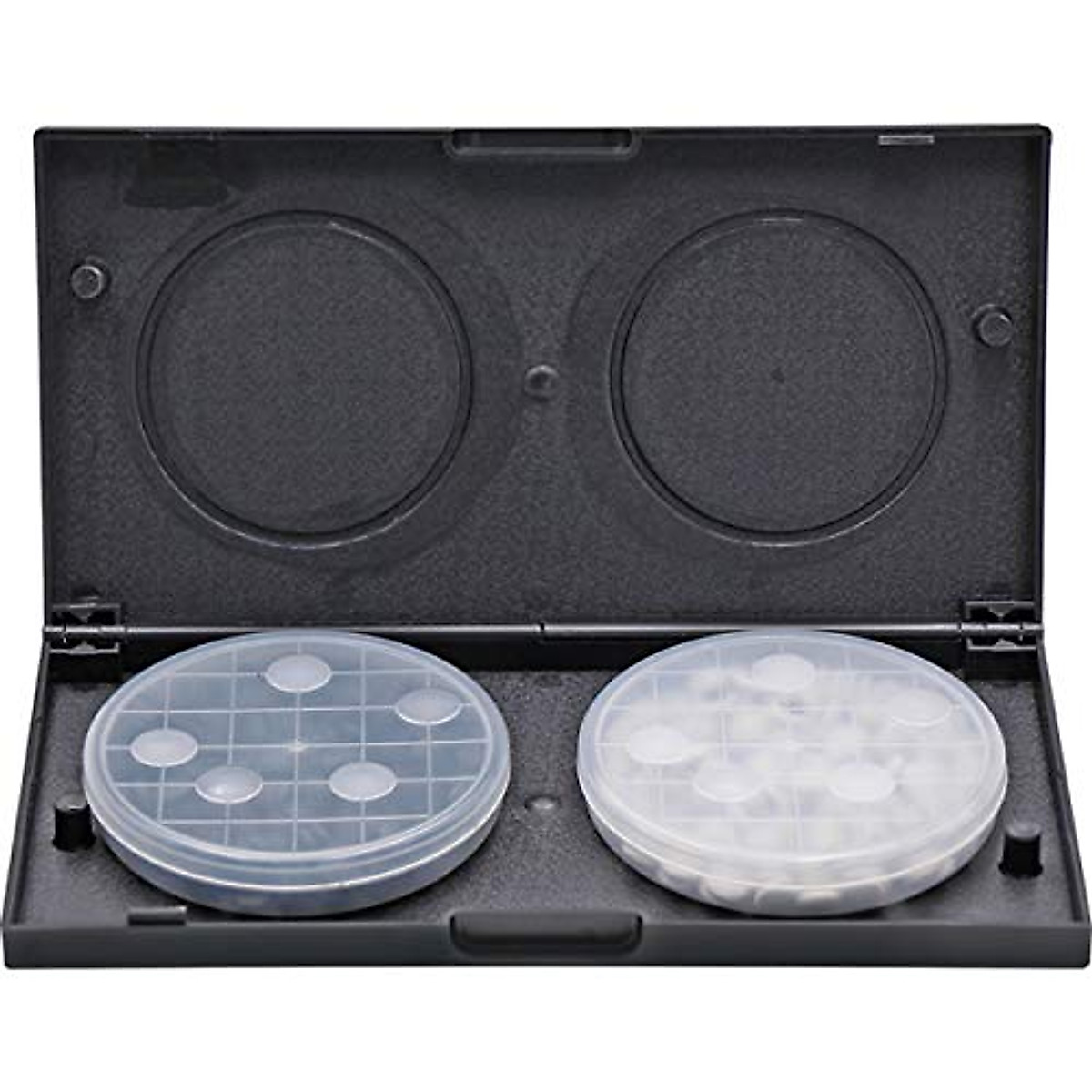 Medium Magnetic 19x19 Go Chess Set Game 11Inch/28cm Portable with Single Convex Plastic Stones and Go Board Classic Chinese Strategy for Kids & Adult