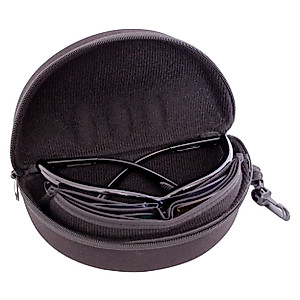 Python RG Multi Lense Racquetball (Squash) Eye Protection w/free case (Eyewear, Goggle, Eyeguard) - BLACK