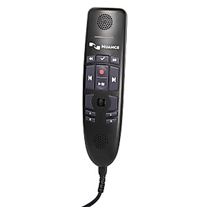 Nuance PowerMic 4 Microphone for Dragon 16, 9 Foot Cord