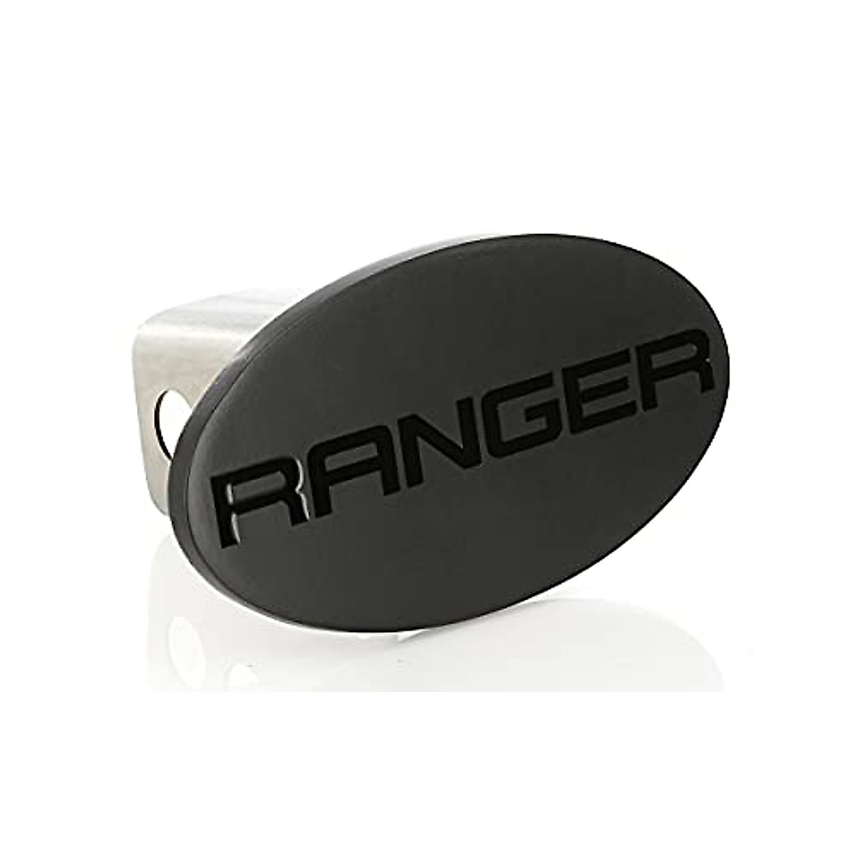 Ford Ranger Black Oval Trailer Tow Hitch Cover Plug (2" Inch)