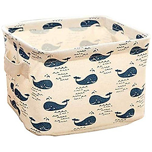 Storage Bins,IEason Foldable Colors Storage Bin Closet Toy Box Container Organizer Fabric Basket