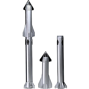 Flmenunu SpaceX Starship 1/375 Diecast Rocket Model