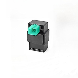 Ignition Coil Kit with 5 Pin AC CDI Box Voltage Regulator Rectifier Solenoid Relay & Spark Plug for Kazuma Meerkat 50cc Falcon 70cc 90cc 110cc Taotao Roketa Coolster 110CC ATV 3050B