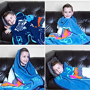 Franco Kids Bedding Soft Plush Micro Raschel Throw, 46 in x 60 in, Ron's Gone Wrong