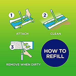 Swiffer Sweeper X-Large Dry Sweeping Cloth Refills Unscented 16 Count