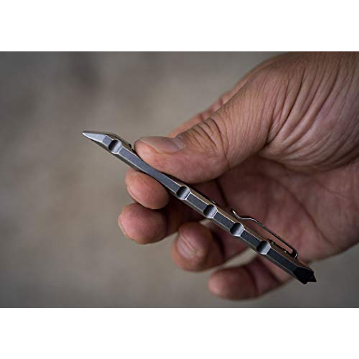 Ti-Pry Titanium Pry Bar for Pocket Everyday Carry