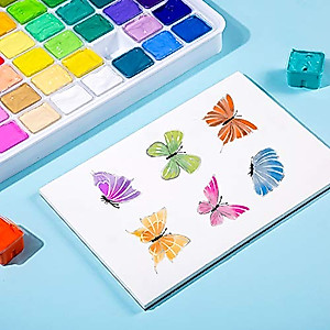 Miya Gouache Paint Set, 56 Colors x 30ml Unique Jelly Cup Design in a Carrying Case Perfect for Artists, Students, Gouache Opaque Watercolor Painting