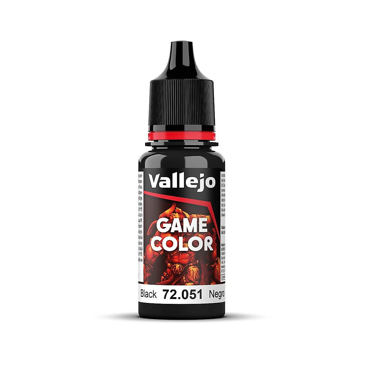 Vallejo Black Game Color 1 Paint, 17ml
