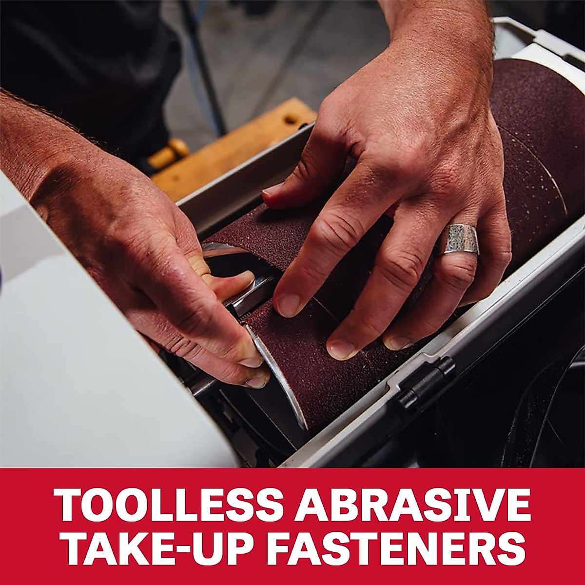 JET JWDS-1020, 10-Inch Benchtop Drum Sander, 1HP, 1Ph 115V (723510)