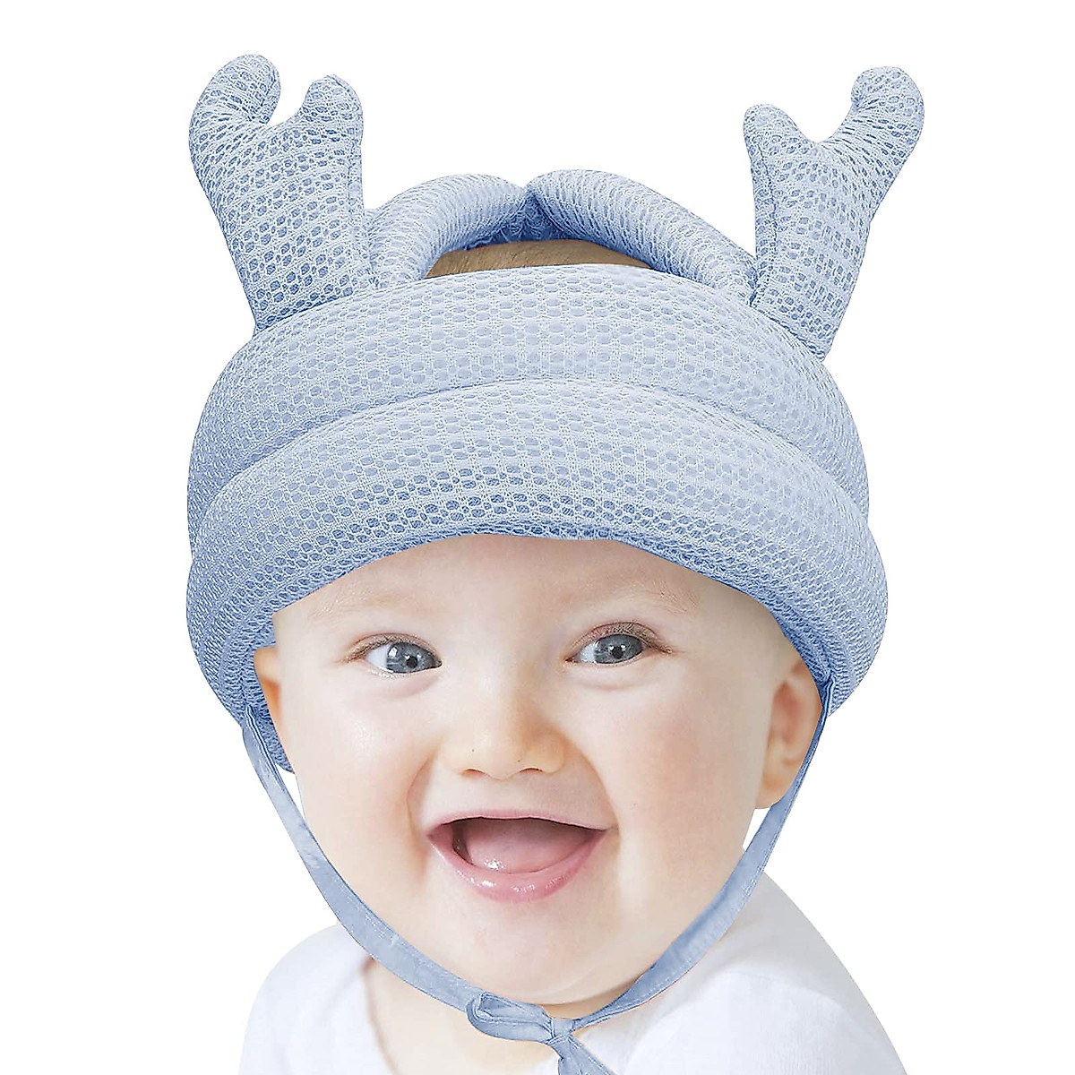 Baby Adjustable Helmet Toddler Head Protector Hat Safety Helmet Infant Walker Bumper Hat Kids Headguard Bumper Baby Head Cap Kids Head Cushion Bonnet for Baby Age 6 Months to 5 Years