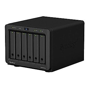 Synology DiskStation DS620slim iSCSI NAS Server with Intel Celeron Up to 2.5GHz CPU, 6GB Memory, 4TB (2 x 2TB) SSD Storage, DSM Operating System