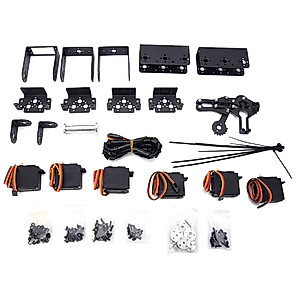 Arm Mechanical Robotic Clamp Claw Kits,6DOF Robot Mechanical Arm Clamp Claw Kit DOF Manipulator Industrial Robot Parts