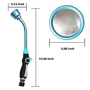 Watering Wand 1000Holes Sheboren with Water Watering Touch Garden Watering Wand for Hanging Baskets, Planting, Flowering, Watering Shrubs, in Garden and Lawn