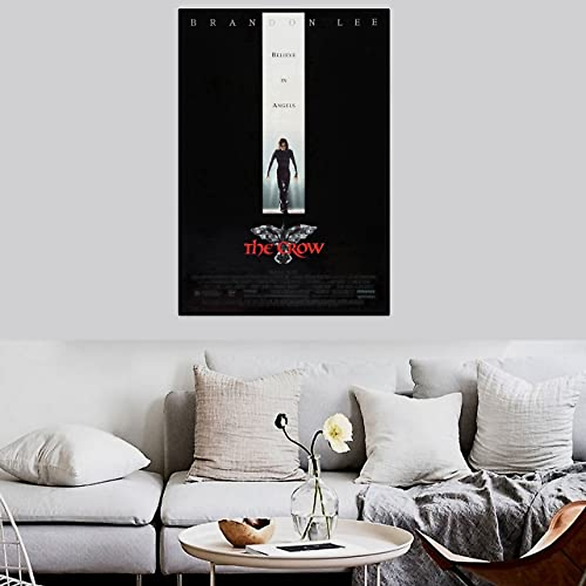 The Crow Movie Poster | Wall Art (24 x 36 inch / 61 x 91 cm) unframed, Display Ready Photo Paper Print