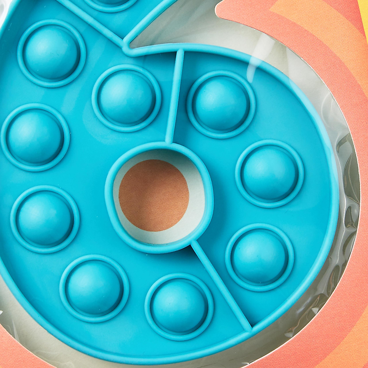 Hallmark 6th Birthday Card for Kids with Detachable Pop It! Toy