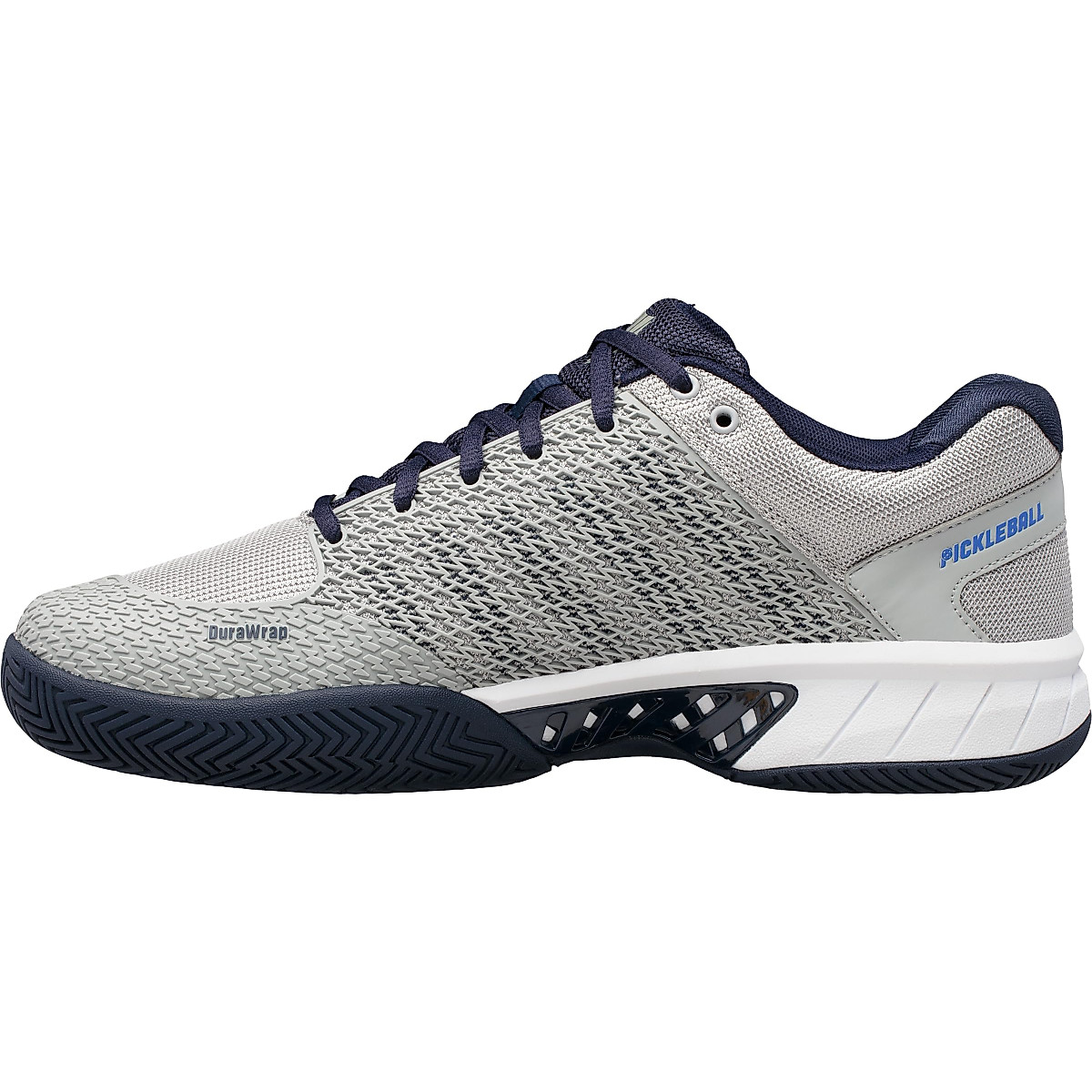 K-Swiss Men's Express Light Pickleball Shoe, Highrise/Navy, 9.5 M