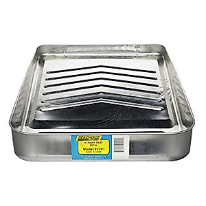 Seachoice Reusable Deluxe Angled Ribbed Paint Tray w/Ladder Lock Legs, 9 in.