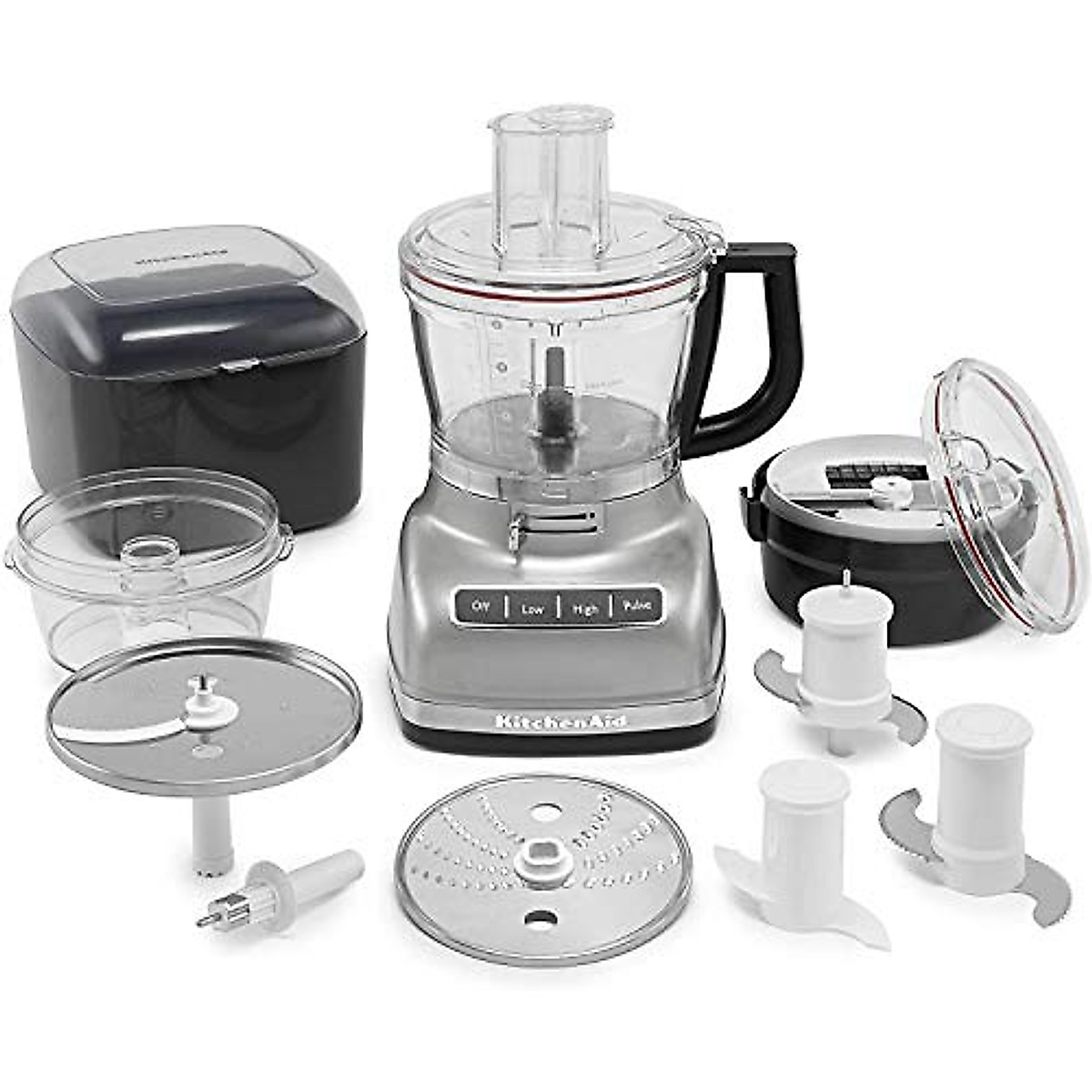 KitchenAid (RENEWED) RKFP1466CU 14-Cup Food Processor with Exact Slice System and Dicing Kit