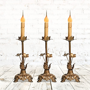 LightLady Studio, Silicone Decorative Light Bulb, Gold Orange, 12 Pk, 7 Watts, Low Watt Candelabra Light Bulbs, Amber Silicone Light Bulbs, Dipped, Night Light Bulb