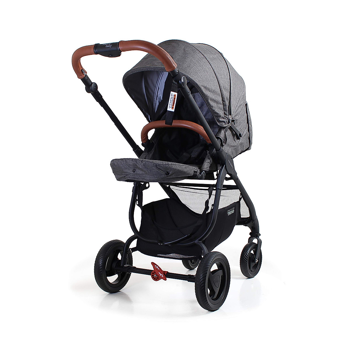 Snap Ultra Trend Lightweight Reversible Stroller (Charcoal)