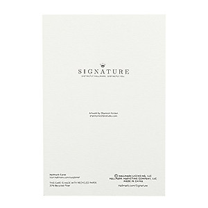 Hallmark Signature Wedding Greeting Card (Wedding Cake)