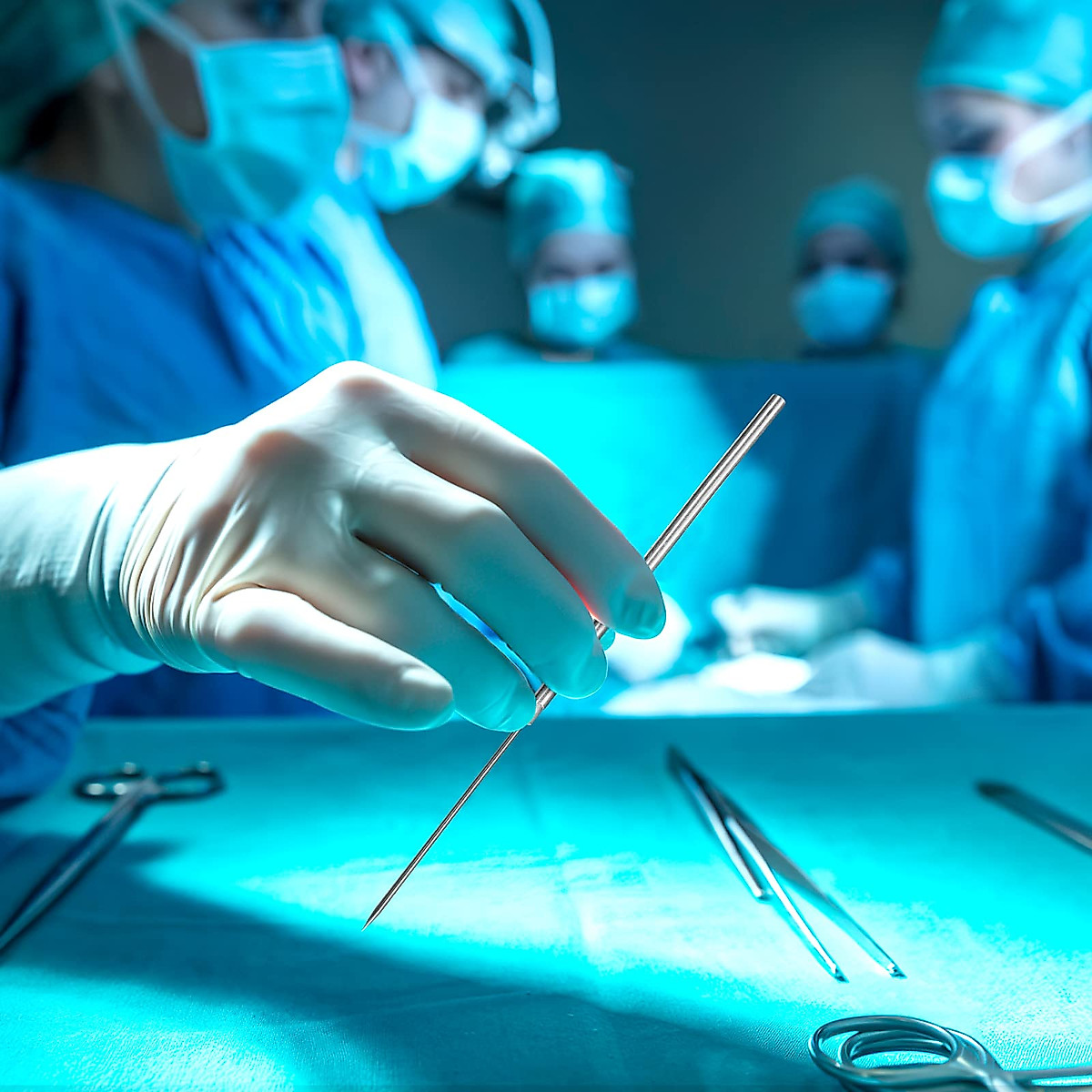 iplusmile 14pcs Lab Dissecting Needle, 3D Printer Nozzle Cleaning Kit, Stainless Steel Single Ended Micro Fine Precision Probe Teasing Needles Biology Experiment Equipment for Lab