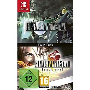 Final Fantasy VII & Final Fantasy VIII Remastered Twin Pack (Switch)