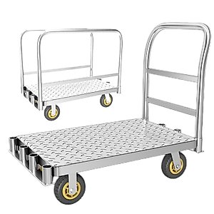 Folding Platform cart Dolly cart Push Cart Dolly Moving Platform (2000LBS 2IN1 (36X24 INCH))