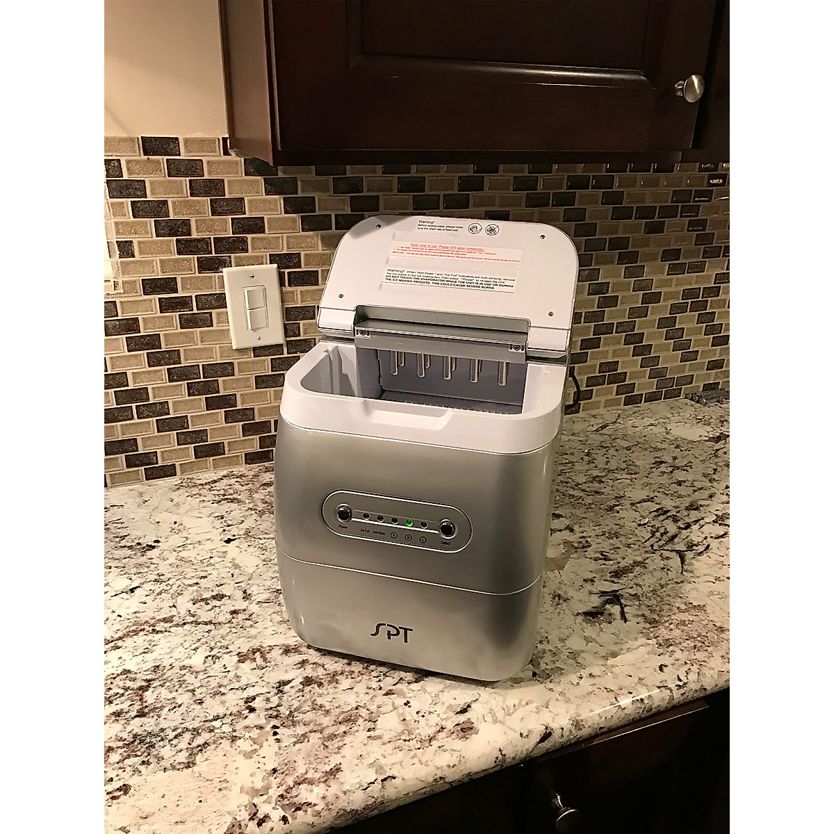 SPT IM-123S Portable Ice Maker (Silver)