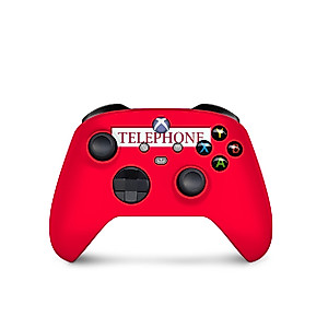 TACKY DESIGN Phonecell Skin Compatible for Xbox Series x Skin Telephone Console & Two Controller Skin, Xbox x Sticker Premium Vinyl 3M Decal Full wrap, Xbox Cover