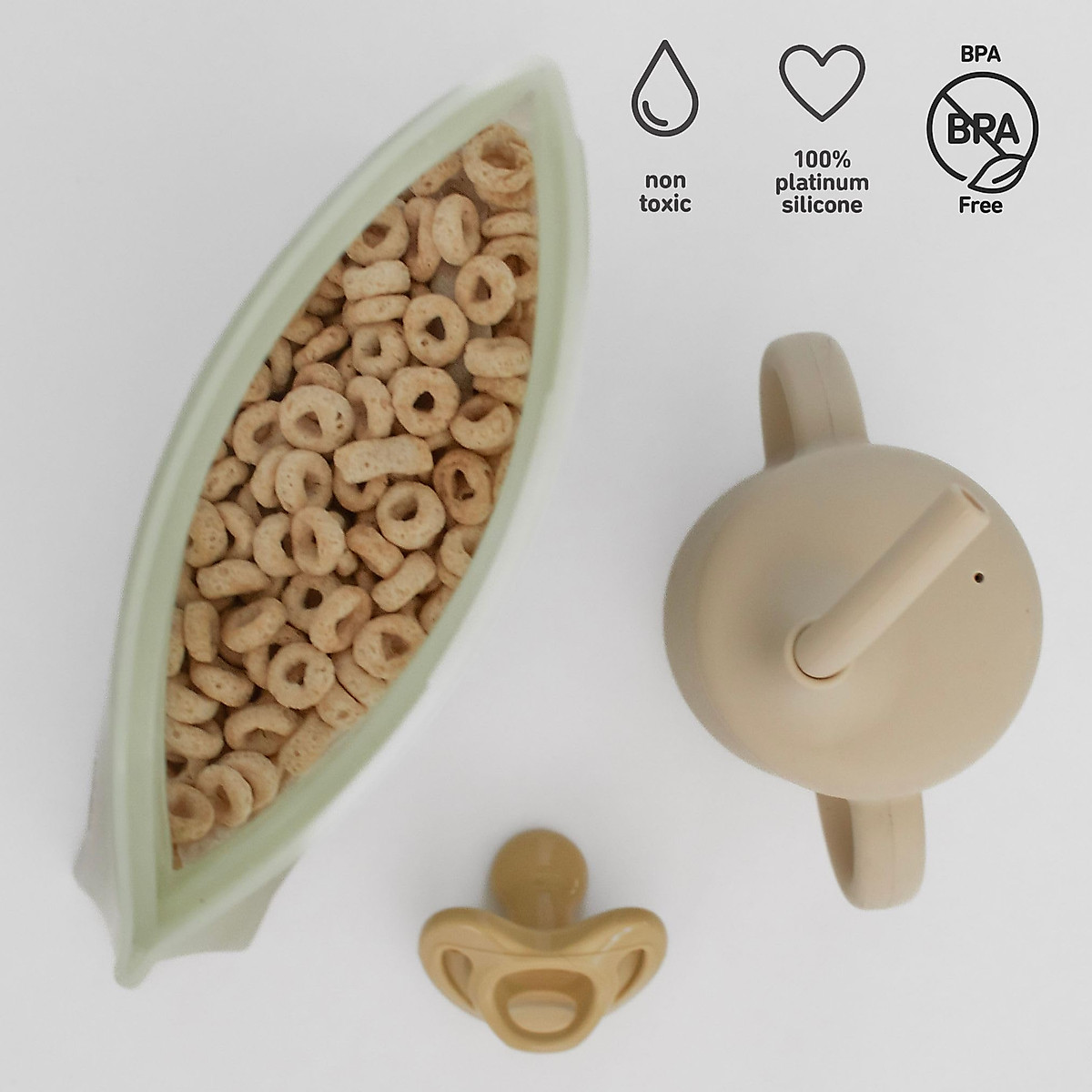 Lotus Reusable Silicone Food Storage Bags Silicone Freezer Bags-Microwave & Dishwasher Safe Reusable Storage Bags Silicone Zip Lock Bags, BPA Lead Toxin Free Sustainable Silicone Storage Bags for Food