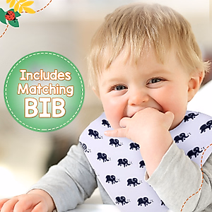 90210 Baby Milestone Blanket – 50x40-inch Milestone Blanket with Bib & Frames – Soft Fleece Baby Milestone Photo Blanket – Gender Neutral Baby Grow Chart Blanket for Nursery Décor Baby Shower (Jungle)