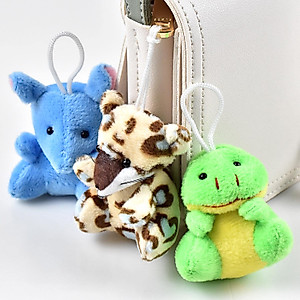 Cemirk Mini Animal Plush Toy Set - Perfect Party Favors and Classroom Prizes for Kids 4-8 - Cute and Colorful Goodie Bag Stuffers