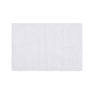 Madison Park Signature Marshmallow Bathroom Rug Non Slip, Luxrurious Plush Bath Mat, Absorbent, Quick Dry, Spa Design Bath Room Décor, 24x40, White