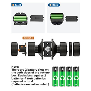 Keypad Door Lock with Handle, Keyless Entry Door Lock, Door Knob with Keypad, Door Lock for Bedroom, Door Knob with Lock for Front Door Garage Home Apartment, Oil Rubbed Bronze