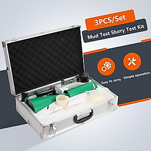 Lfhelper Mud Hydrometer Mud Tester Mud Viscosimeter Sand Content Meter Viscosity Cup Slurry Test Kit
