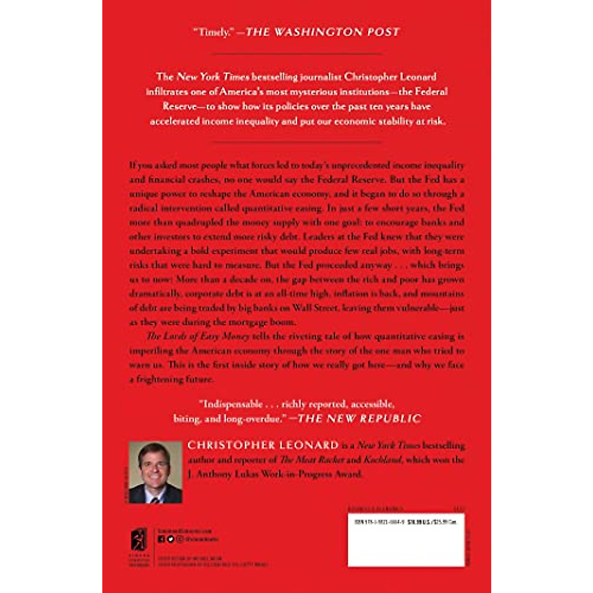 The Lords of Easy Money: How the Federal Reserve Broke the American Economy