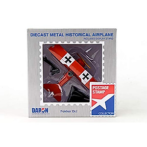 Daron Worldwide Trading Fokker DR.I 1:63 Red Baron Vehicle